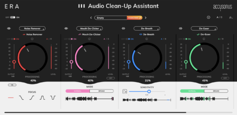 Free Audio Plugins: Accusonus ERA 6 Bundle · Matthias Ott